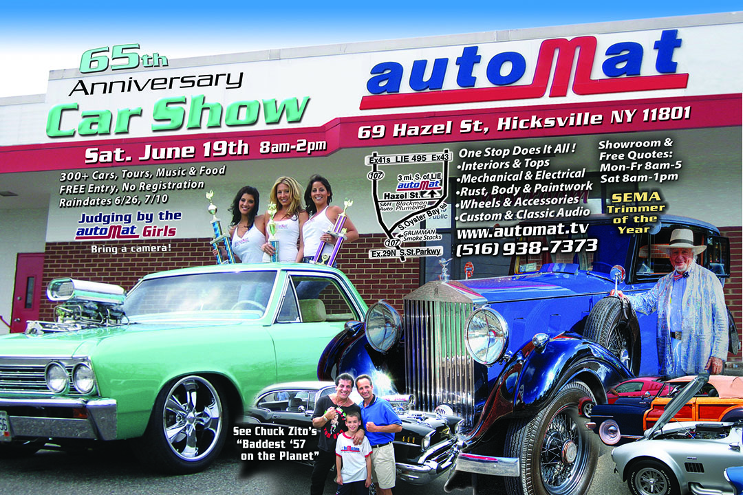 AutoMat Car Show -Sat., June 15th, 2019, 8am-2pm